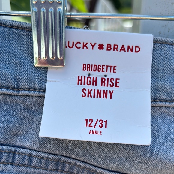 Lucky Brand | Jeans | Lucky Brand High Rise Skinny Jeans Light Blue ...